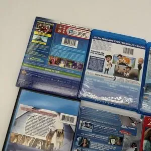 Media | 3d Bluray Lot 6 Movies Kids Bundle Smurfs Yogi Arthur Cloudy ...